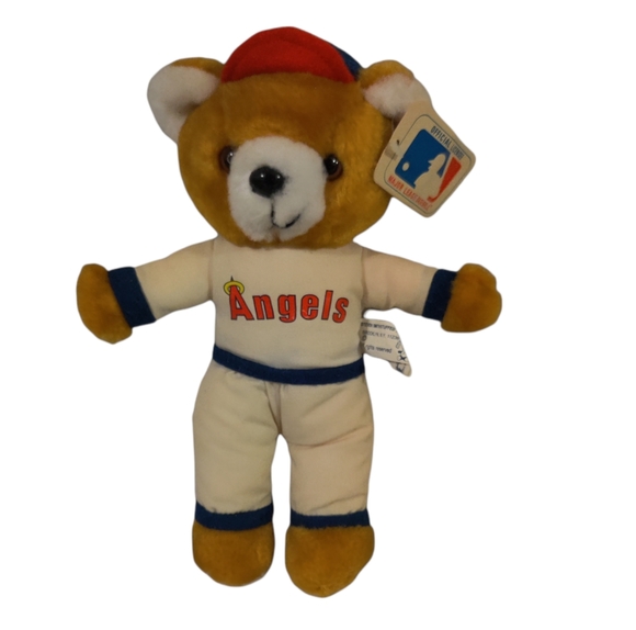MLB | Other | Los Angeles Angels 2 Plush Vintage Official Mlb Teddy ...